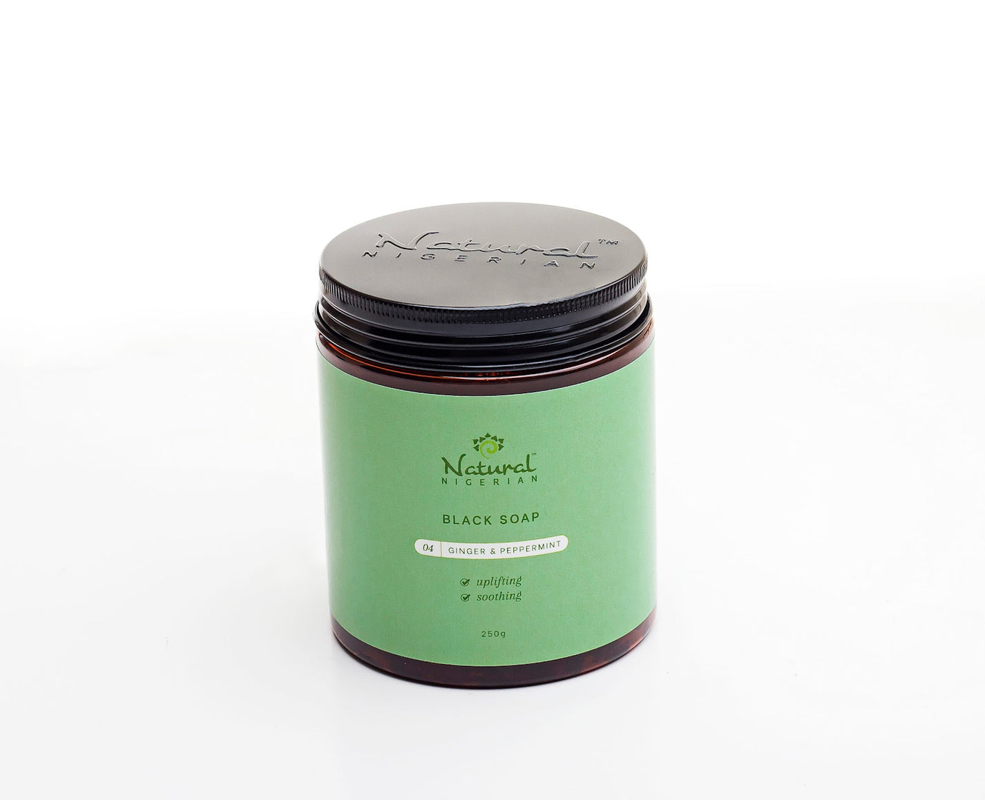 Natural Nigerian Ginger & Peppermint Black Soap – The Aphro Beauty